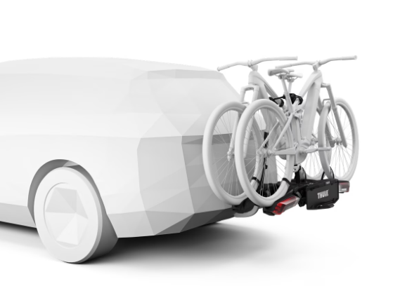 Thule Epos 2-bike platform towbar bike rack foldable - Telford Towbars